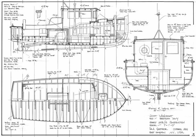 20ft Workboat 'Stevedore' Design # 258 – Gartside Boats