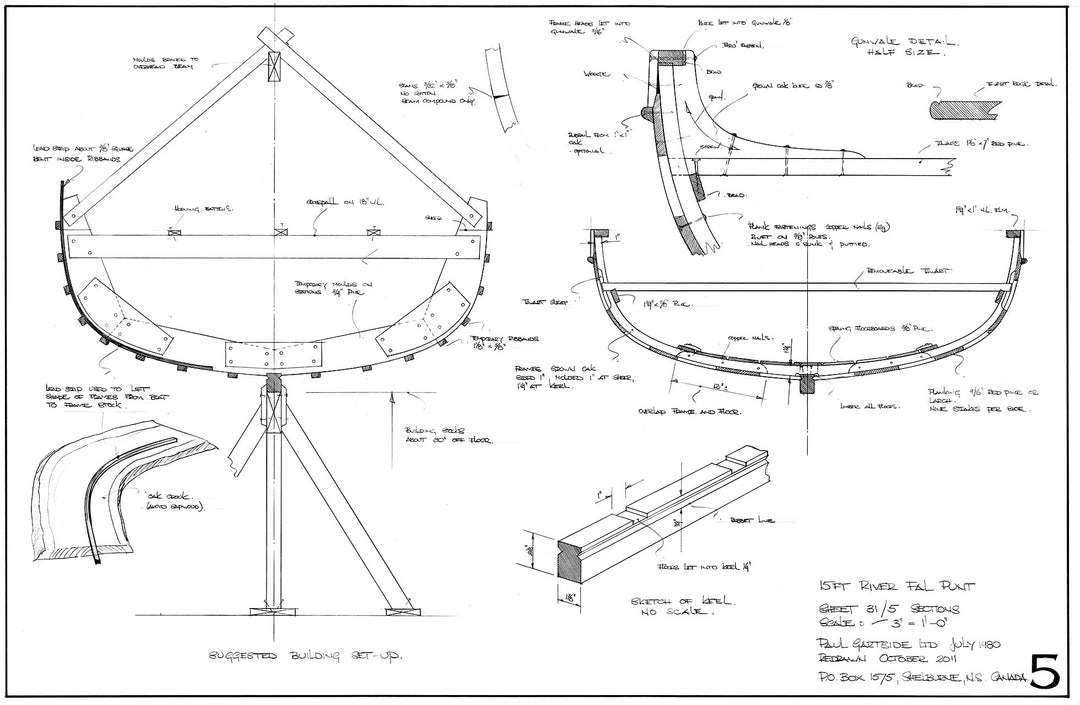 15 ft River Fal Punt, Design #31 – Gartside Boats