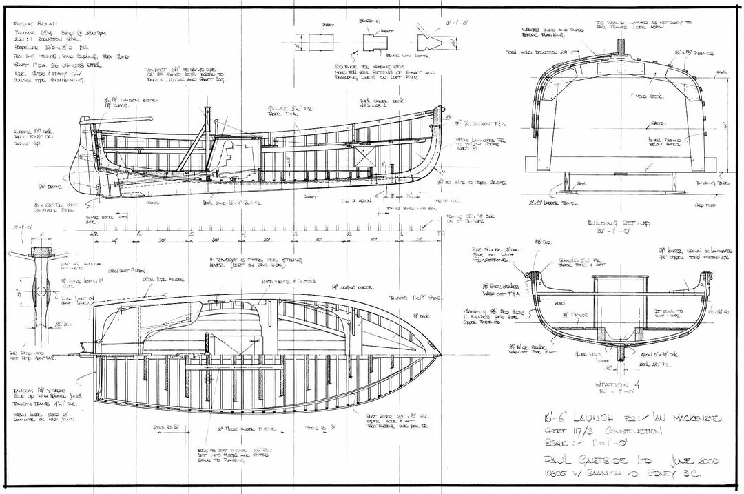 16 ft 6 in Inboard Workboat, Design #117 – Gartside Boats