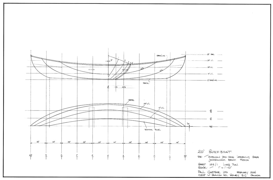 20 ft Surf Dory, Design # 154 – Gartside Boats