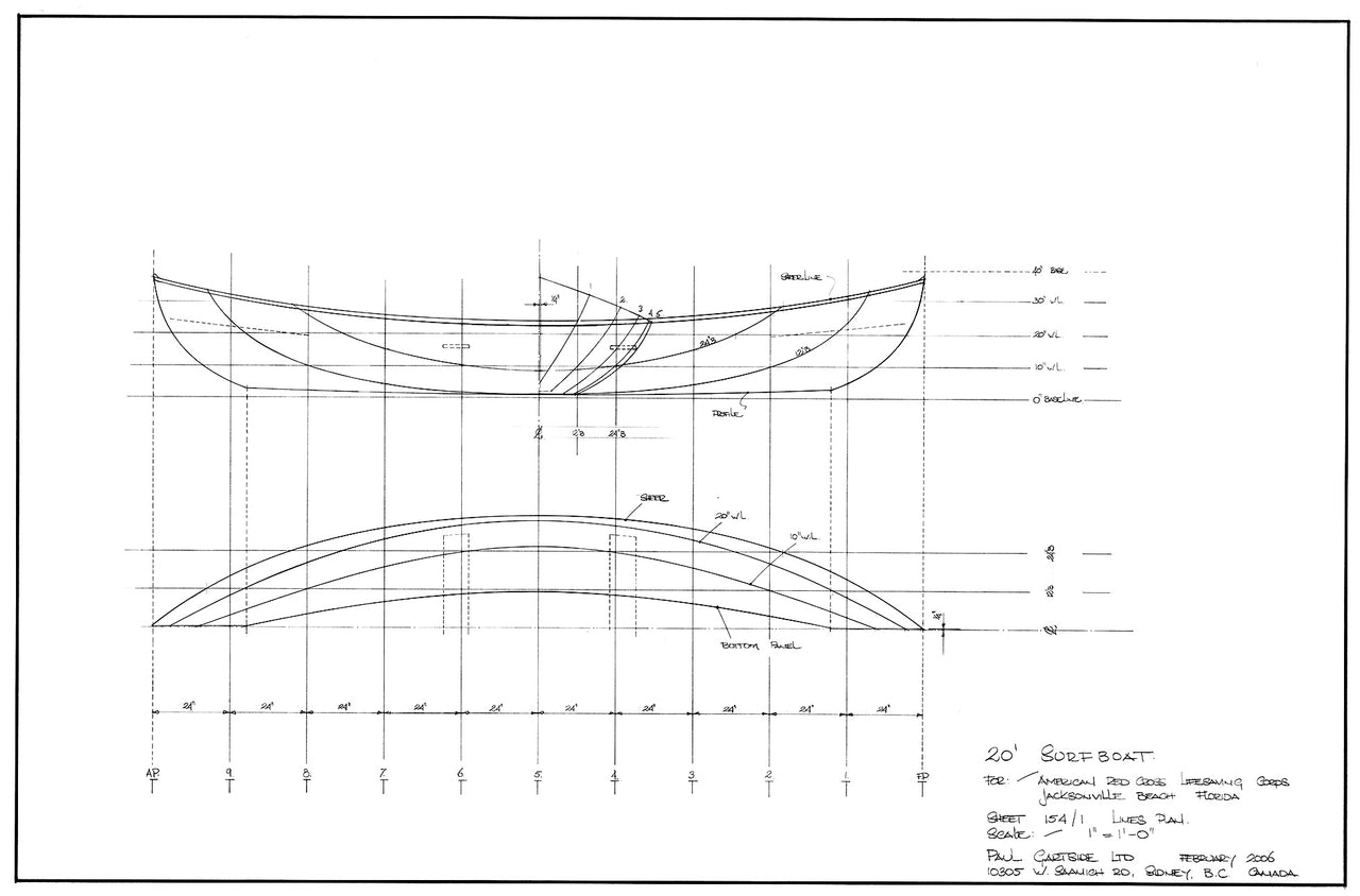 20 ft Surf Dory, Design # 154 – Gartside Boats