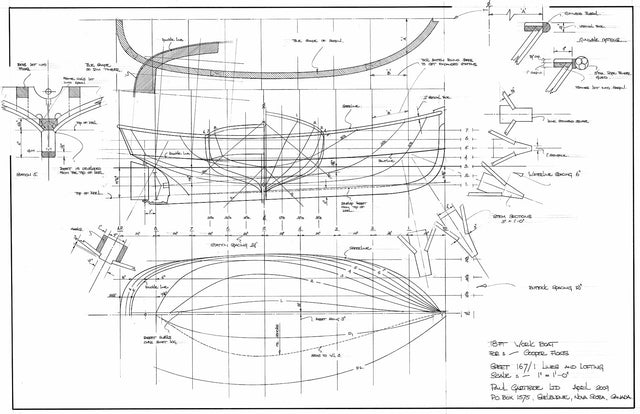 18 ft Workboat, Design #167 – Gartside Boats