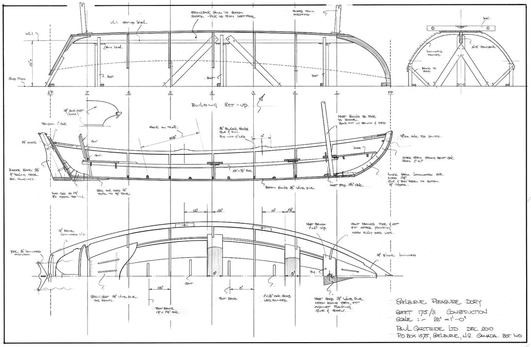 15 ft Shelburne Dory, Design #175 – Gartside Boats