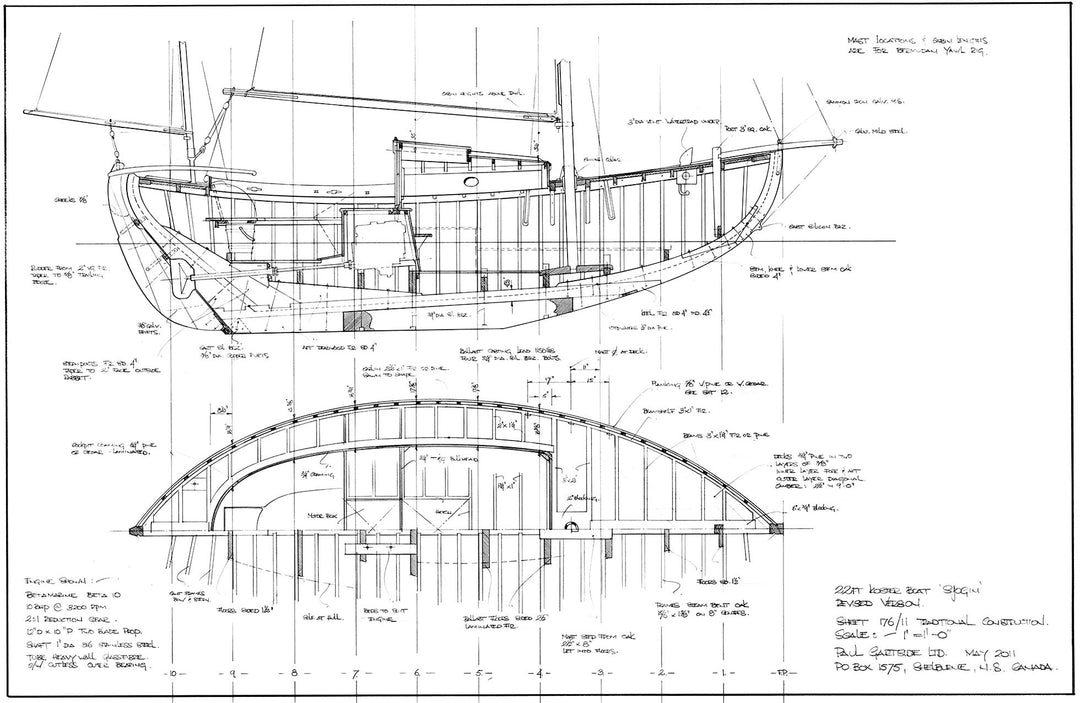 21 ft Koster Boat 'Sjogin' Design #176 – Gartside Boats
