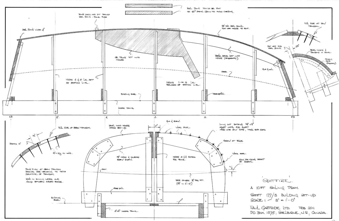 10 ft Sailing Pram, Design #177 – Gartside Boats