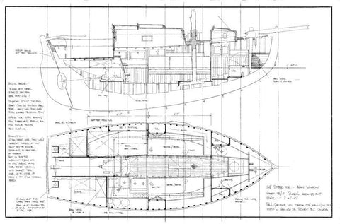 24 ft Gaff Cutter, Design #98 – Gartside Boats